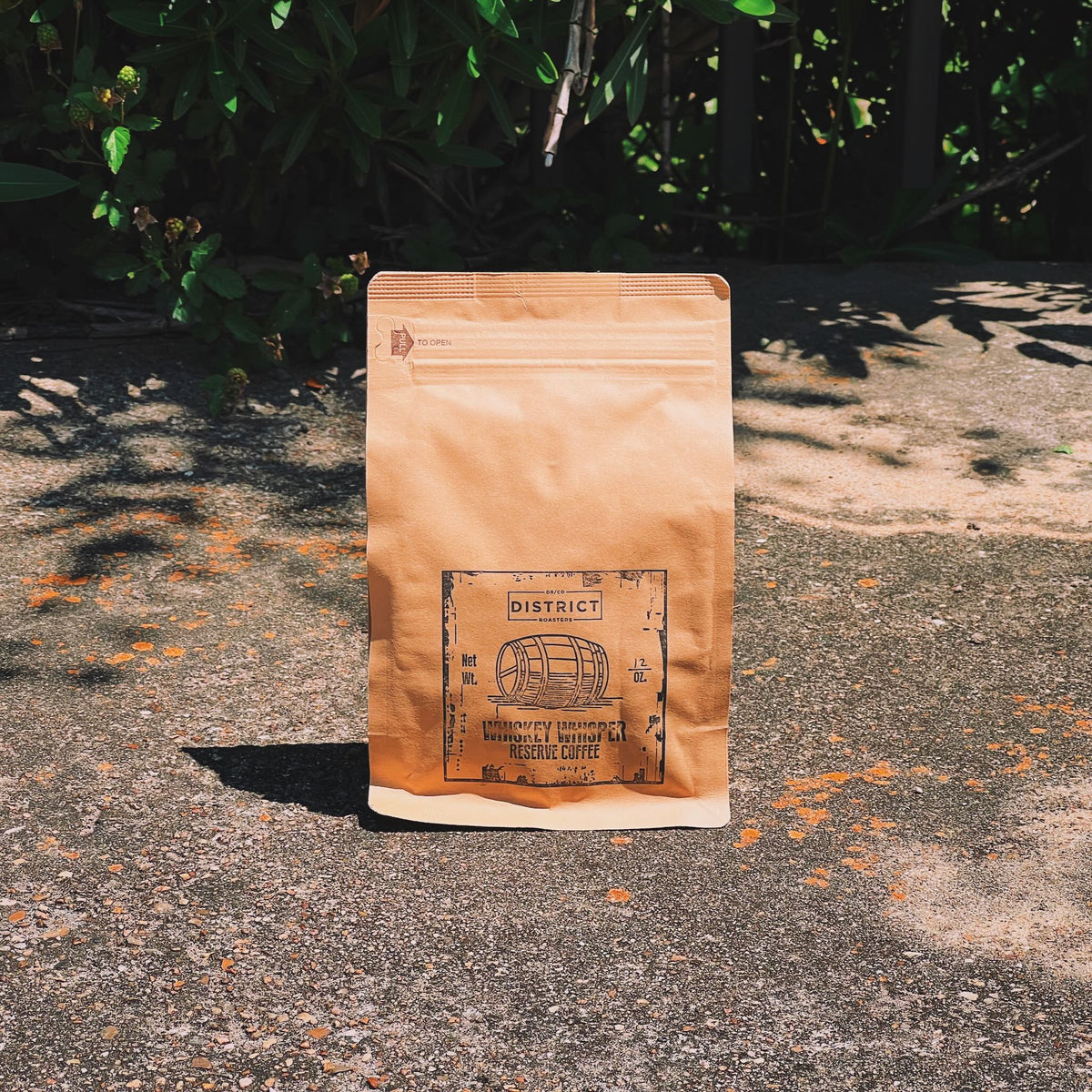 Whiskey Whisper® | Whiskey Aged Coffee – DISTRICT Roasters